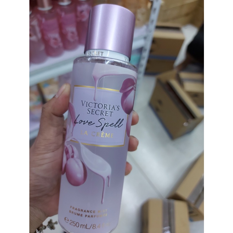 cod! victoria's secret love spell la creme perfume 250ml (CA) | Shopee ...
