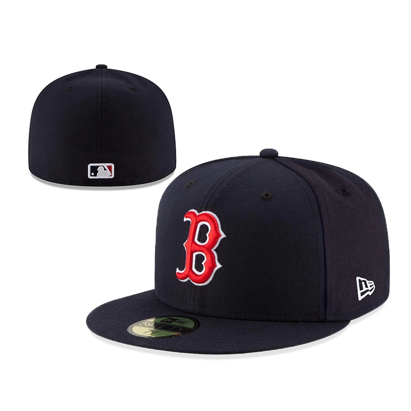 Boston Red Sox big hat flat brim Beckham baseball Cap Everson Hip Hop ...