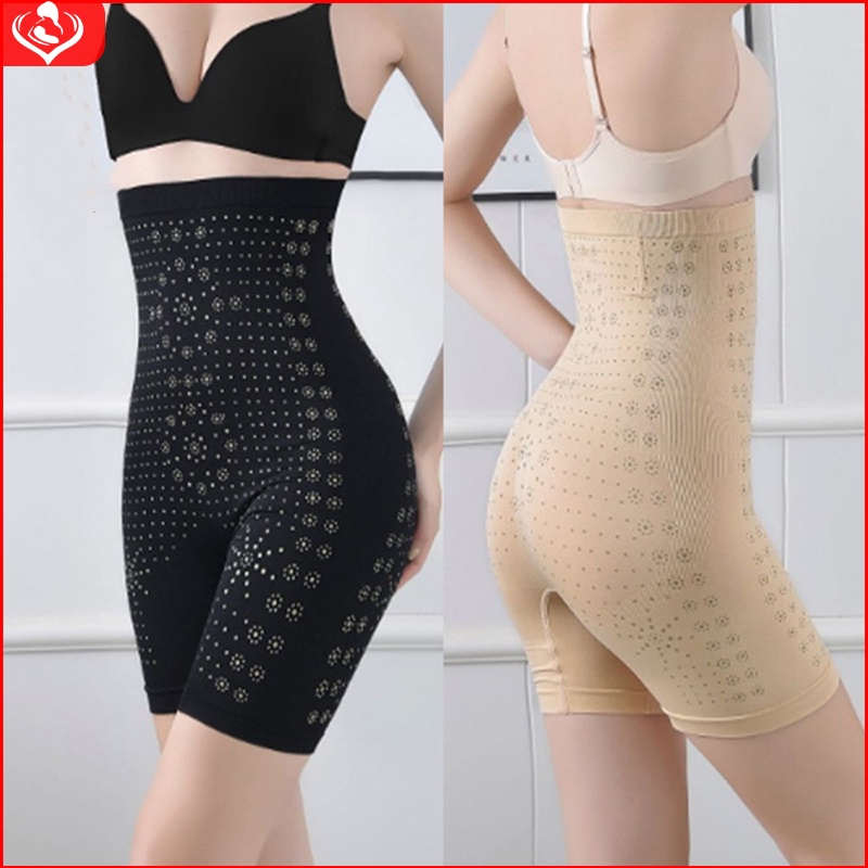 Slimming Panty Girdle Women's High-waisted Belly Abdomen Waistband Traceless Bottoming Underwear ...