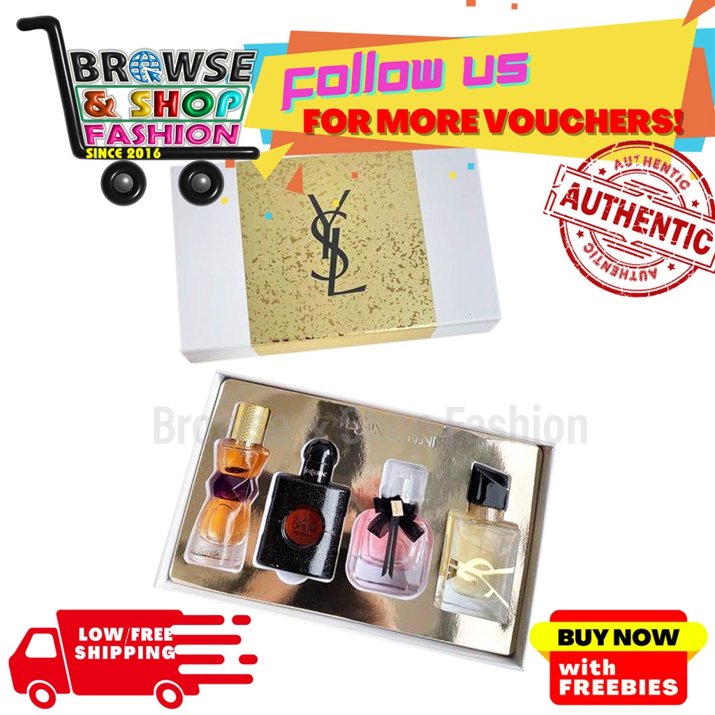 YSL Perfume Set of 3 EDP 30ml each | Shopee Philippines