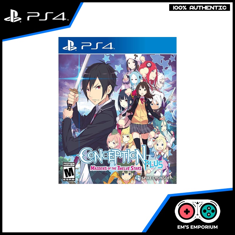 PS4 Games Conception PLUS: Maidens of the Twelve Stars | Shopee Philippines