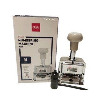 Deli 7508 NUMERATOR NUMBERING MACHINE Automatic NUMBERING MACHINE ...