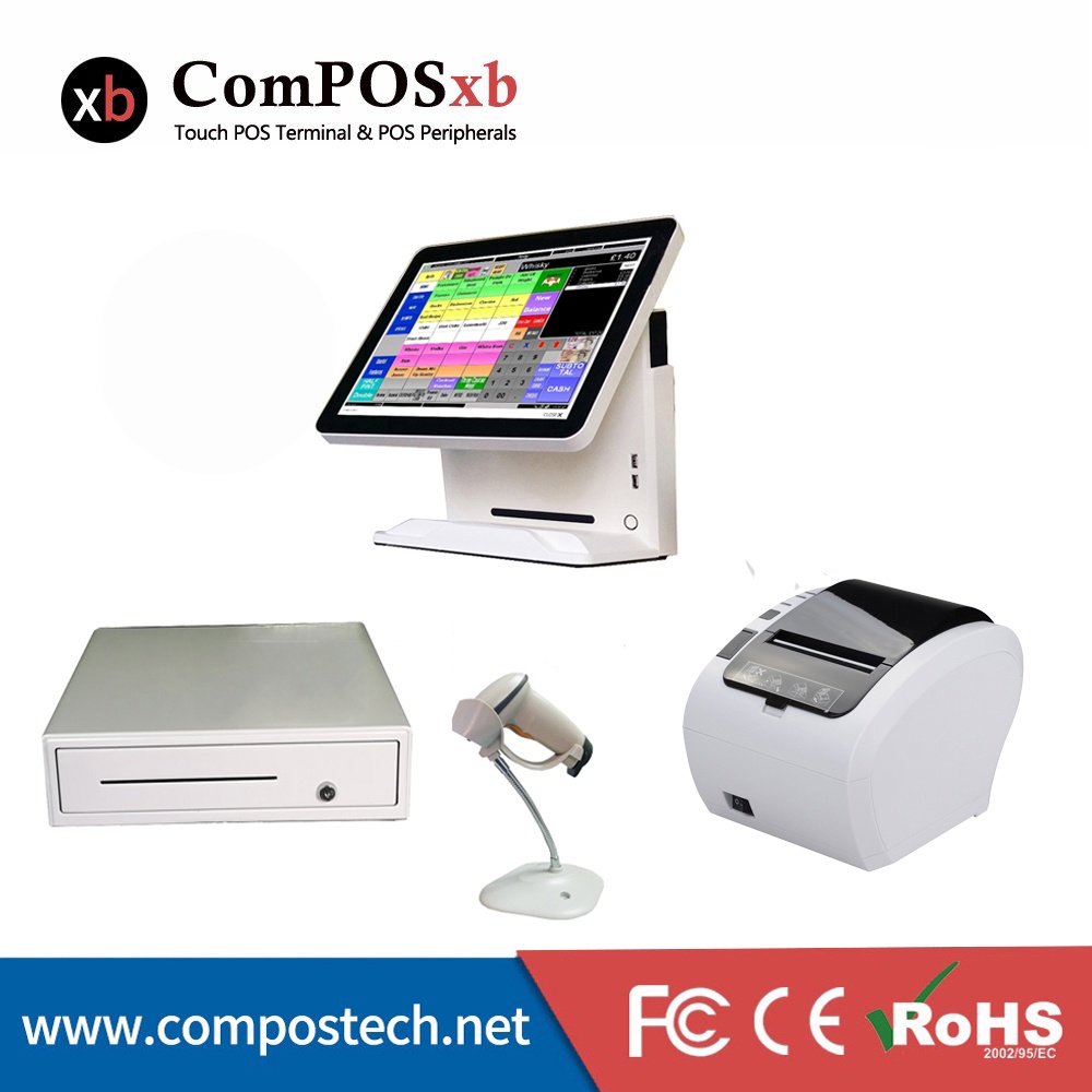 point of sale pos system capacitive touch display pos terminal screen ...