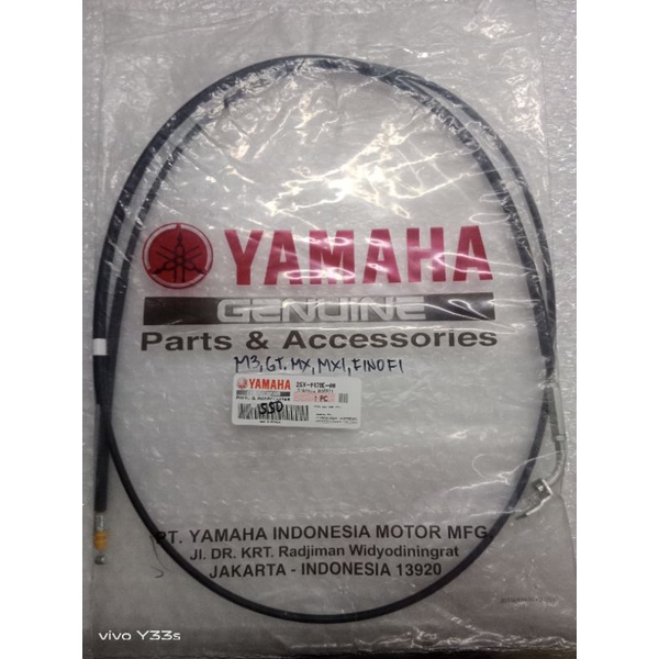 CABLE SEAT LOCK YAMAHA MIO I 125/MIO SOUL I 125 ORIGINAL 2SX-F478E-00 | Shopee Philippines