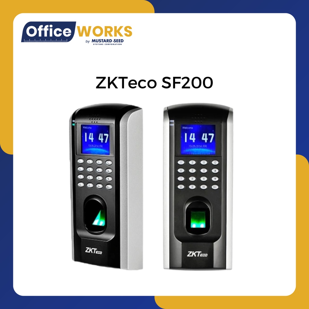 ZKTeco SF200 / Door Access Control | Shopee Philippines