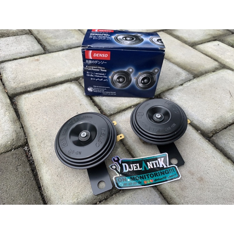 Denso DISK HORN CAN BE IN UNITS AVENSA 12Volt UNIVERSAL ORIGINAL DENSO ...