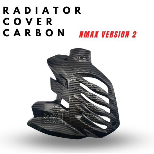 RADIATOR COVER CARBON FIBER FOR NMAX V2 | Shopee Philippines