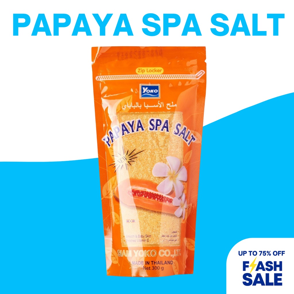 Original Papaya BodyThailand Made Trending Yoko Spa Salt Scrub skincare ...