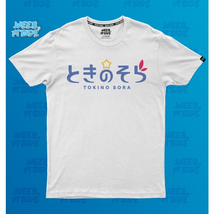 Tokino Sora Goddess Soda 0th Gen T-Shirt Hololive Vtuber JP Cotton ...