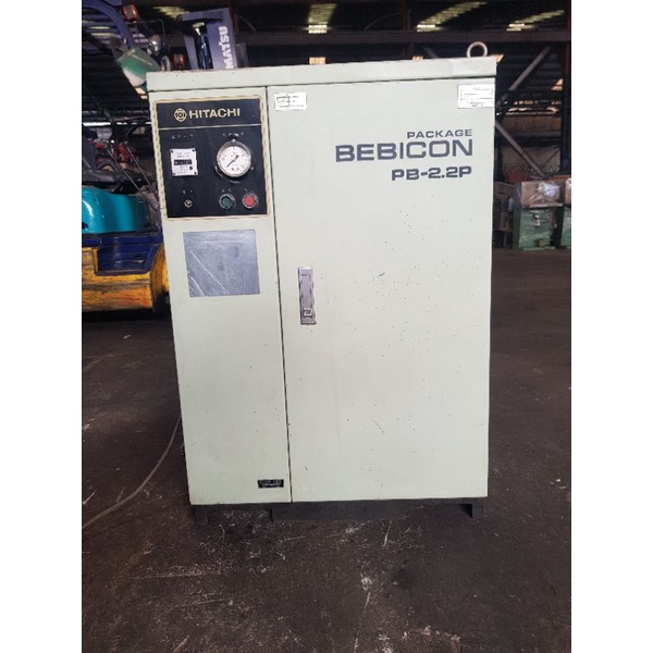 Air Compressor 3Hp 220V 3Phase HITACHI BEBICON(Original Made in Japan ...
