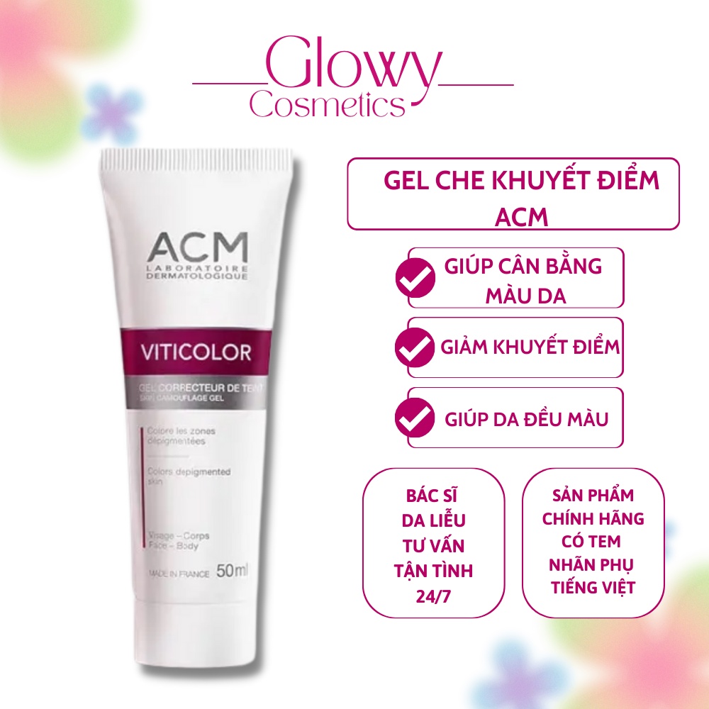 ACM Viticolor Skin Camouflage Gel 50ml - Glowy Cosmetics | Shopee ...