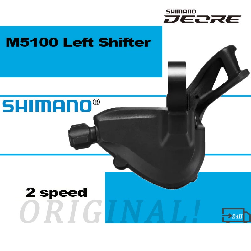 Shimano DEORE M5100 2x10/11-speed mountain bike left 2s shifter ...
