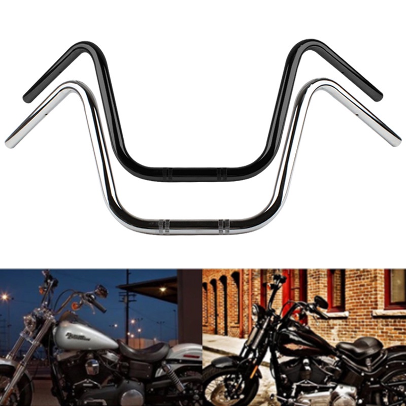Retro Harley Handlebar 22MM 25MM Direction of Motorcycle Modified Car ...