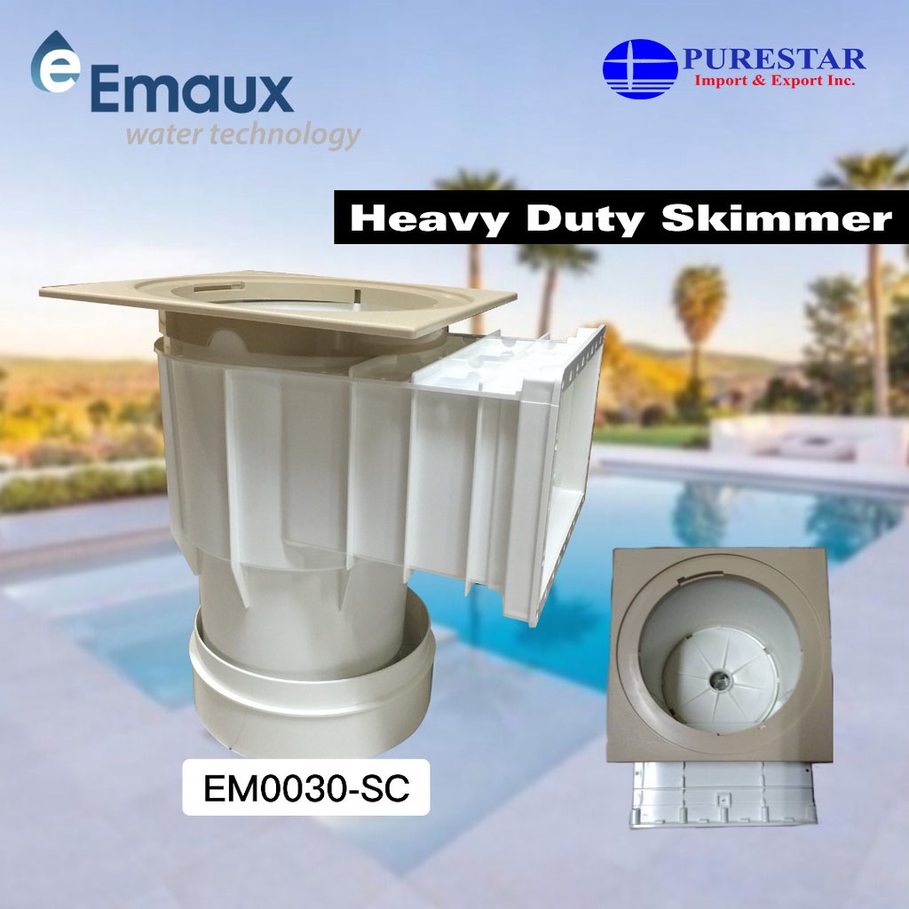 Standard Wall Skimmer (Square Cover) Concrete Pool - EM0030-SC | Shopee ...