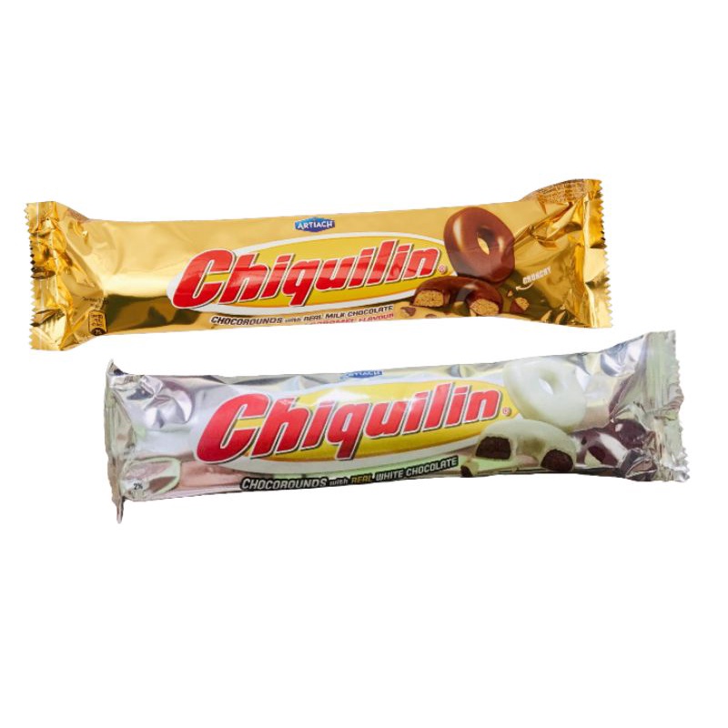 🇪🇸 CHIQUILIN CHOCOROUNDS WHITE CHOCO COOKIE/CARAMEL COOKIE 128g ...