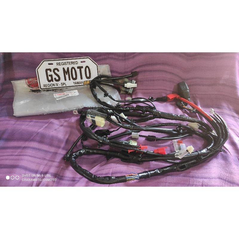 MIO GEAR S/FUT version Wire Harness Assembly Yamaha Genuine | Shopee ...
