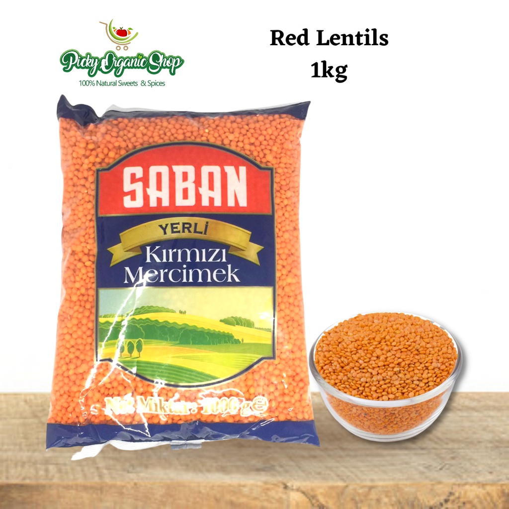 Red Lentils- Whole 1Kg (Premium Quality From Turkey) | Shopee Philippines