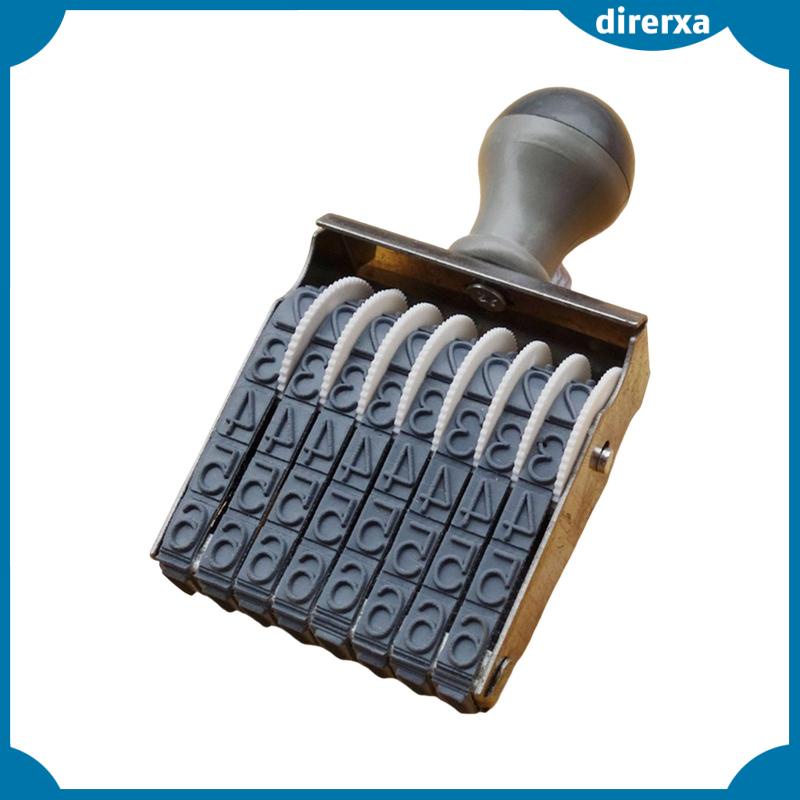 [Direrxa] Numbering Stamp 8 digits Commercial Numbering Machine Digital ...