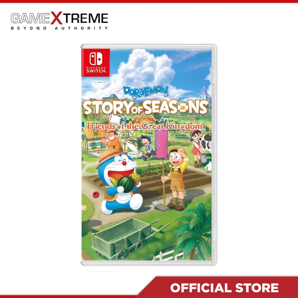 Nintendo Switch Doraemon Story of Seasons Friends of The Great Kingdom ...