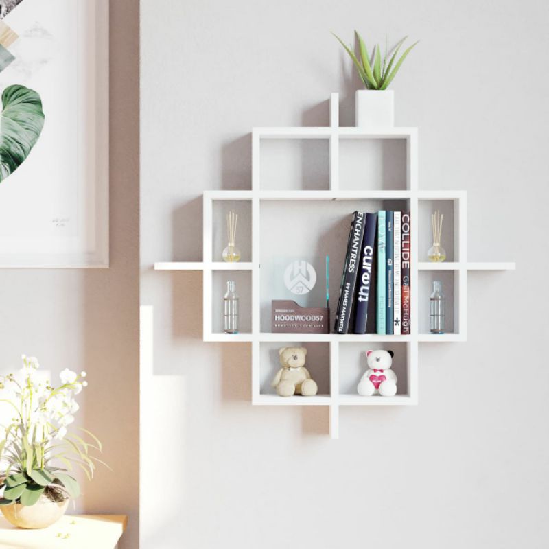 SIKU Multi-purpose Right Corner Stacking Wall Shelves Stick-on Corners ...