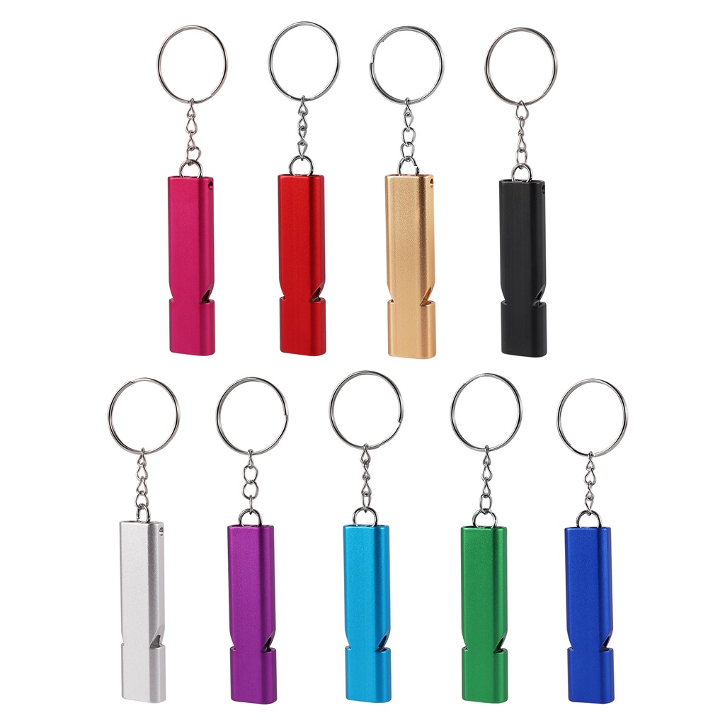 High-sounding Whistle Aluminum Metal Rescue Whistle Survival Whistle ...