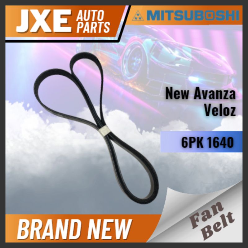 Mitsuboshi Fan Belt 6PK 1640 for New Avanza 1.5 F652 F653 2012-2015 ...