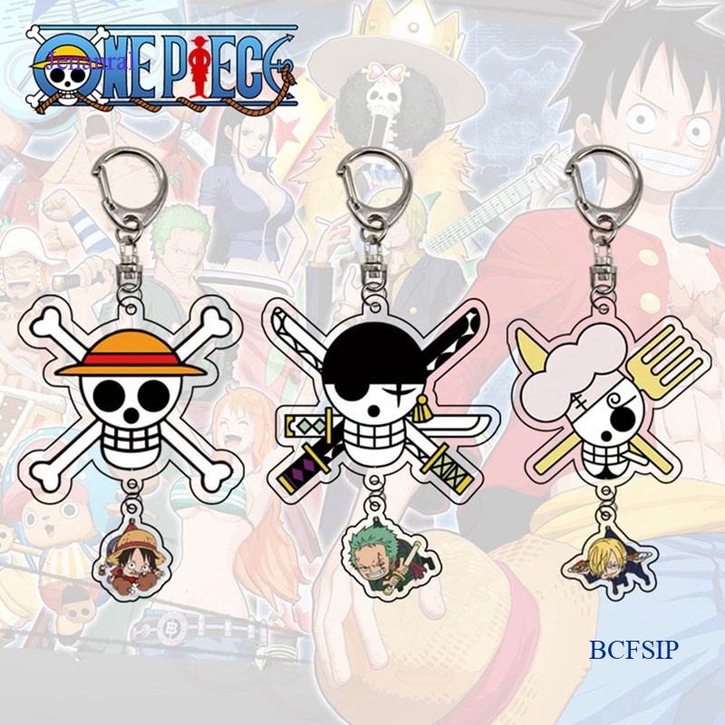 Jenanral Anime Acrylic One Piece Transparent Keychain | Shopee Philippines