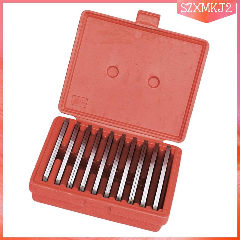 [szxmkj2] 20PCS Machinist Steel Parallel Set Precision Gauge Blocks 1/8 ...