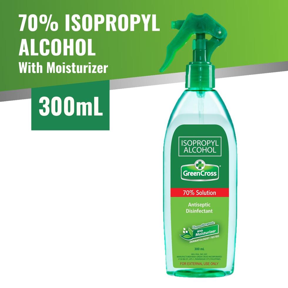 Greencross Alcohol 70% Solution With Moist (trigger Spray) Isopropyl ...