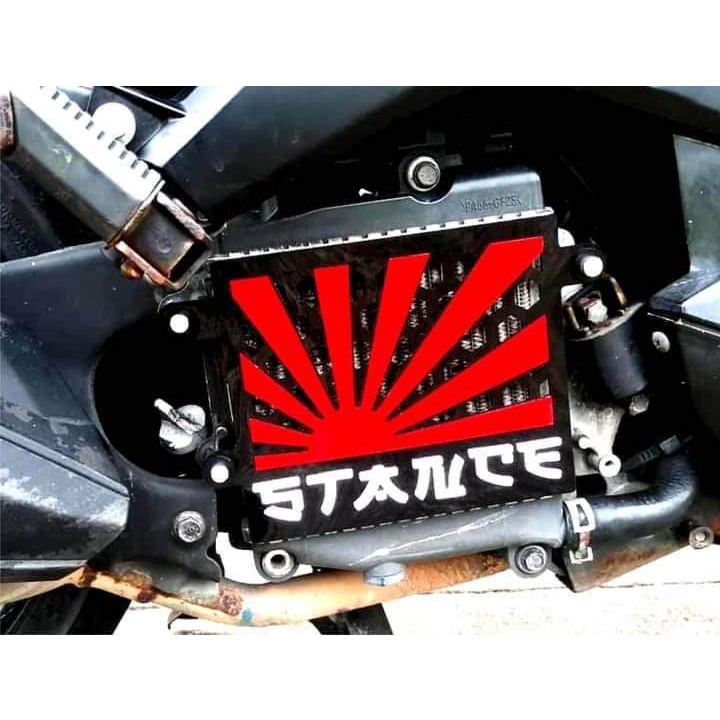 Acrylic radiator cover for nmax v1/V2, aerox v1/V2, click v2, mxi/mx ...