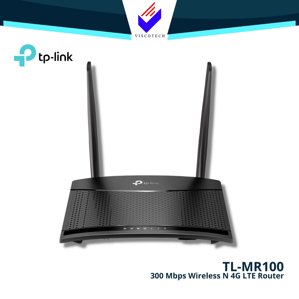 TP-Link TL-MR100 300 Mbps Wireless N 4g LTE Router | Shopee Philippines