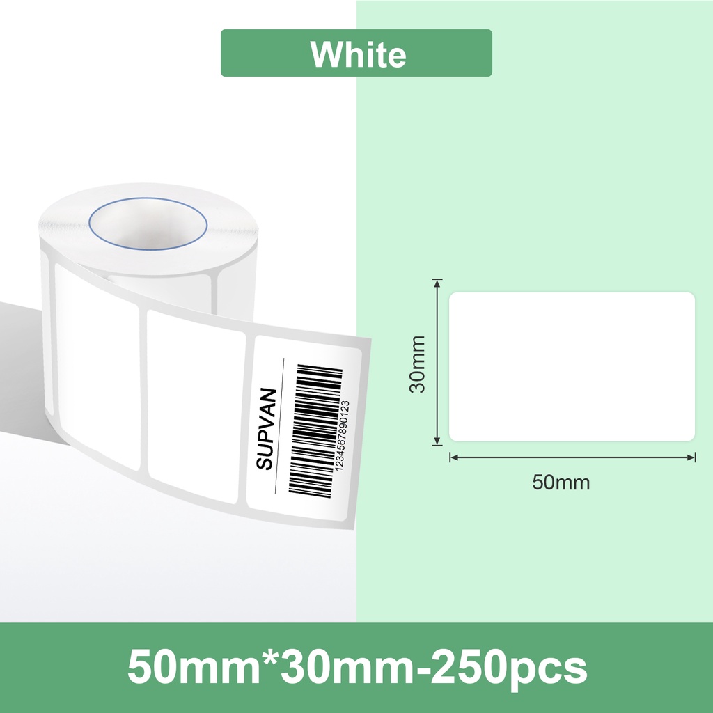 SUPVAN T50M Barcode Qr Code Label Printer Maker Machine Mini Cute ...