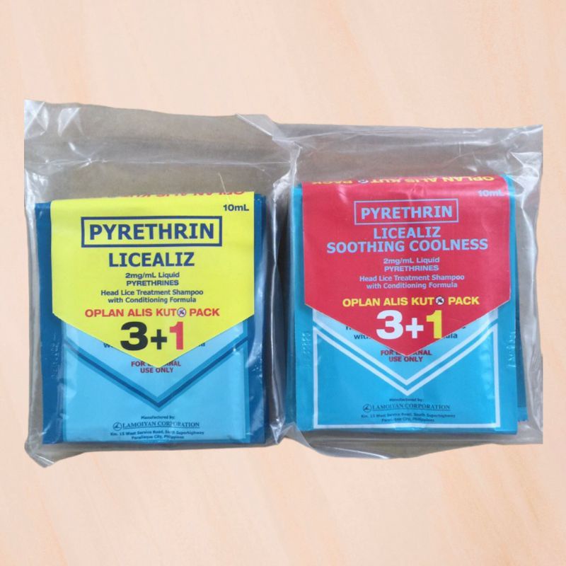 Licealiz Anti-Lice Treatment Shampoo Head Lice Kuto Remover Shampoo Pack by 4pcs | Shopee ...
