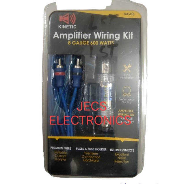 KINETIC WIRING KIT GAUGE 8 | Shopee Philippines