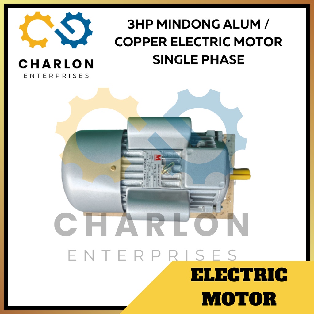 3HP MINDONG ELECTRIC MOTOR ALUMINUM / COPPER | Shopee Philippines