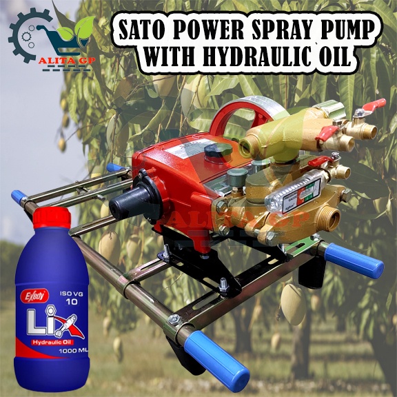 Power Spray Pump SATO with 1L Hydraulic Oil (NOTE: POWER SPRAY PUMP ...