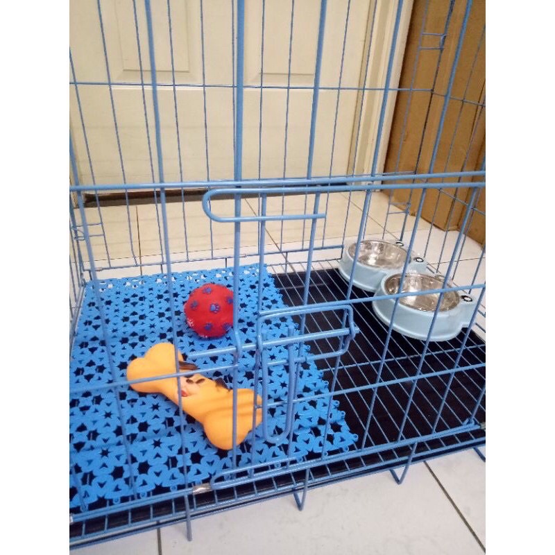 Plastic cage mat, PVC dog and cat cage size 20.30Cm | Shopee Philippines