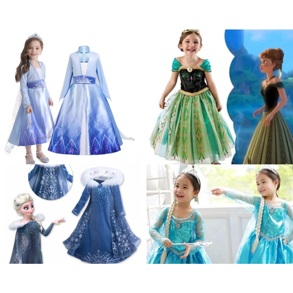 Anna Frozen Dress Frozen Children's Clothes Frozen Children's Dress ...