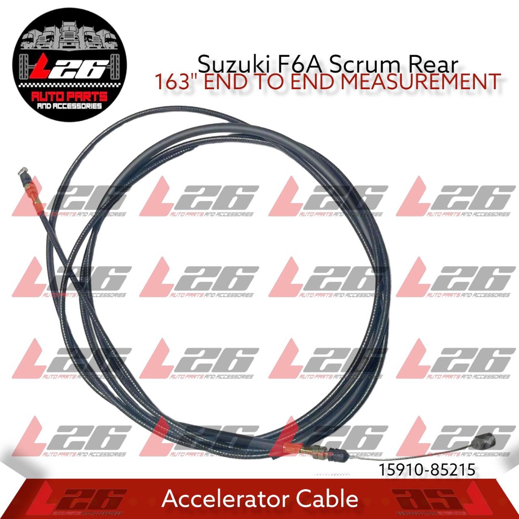 Suzuki F6A Scrum Accelerator Cable Rear 15910-85215 163” | Shopee ...