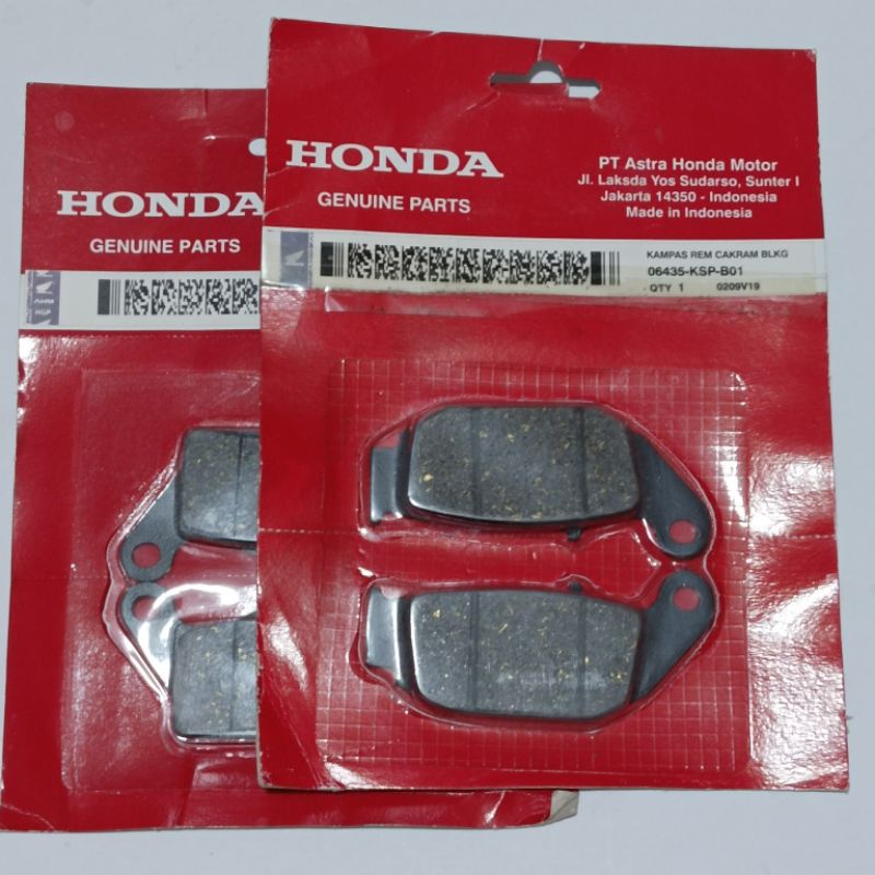 Brake Pad Honda RS150 GTR150 XRM TRINITY FRONT REAR | Shopee Philippines