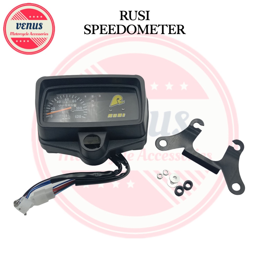 VENUS RUSI SPEEDOMETER WITH BRACKET | Shopee Philippines