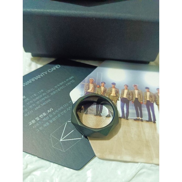 EXO OFFICIAL RING (MATTE BLACK) | Shopee Philippines