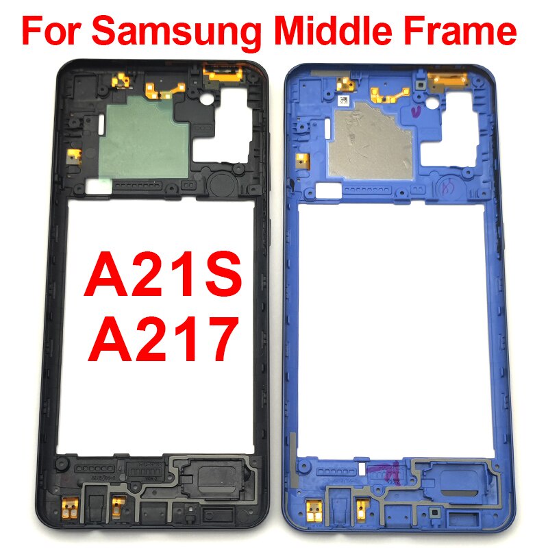 Original New A21s Middle Frame For Samsung Galaxy A21s A217F A217M ...