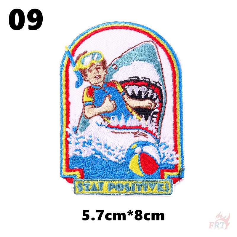 ☸ What's Your Favorite Scary Movie？Iron-on Patch ☸ 1Pc Scream Jaws ...