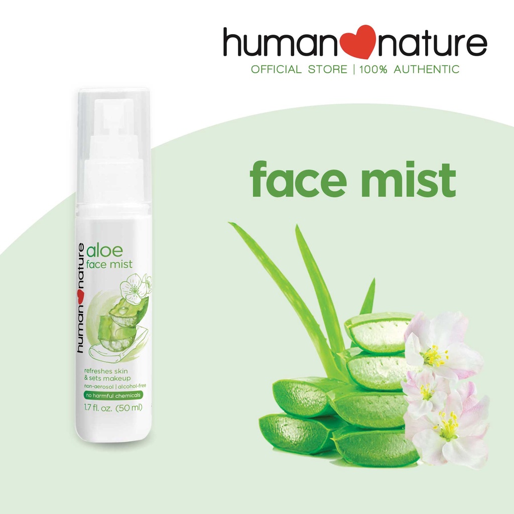 Human Nature Aloe Face Mist 50ml | Shopee Philippines