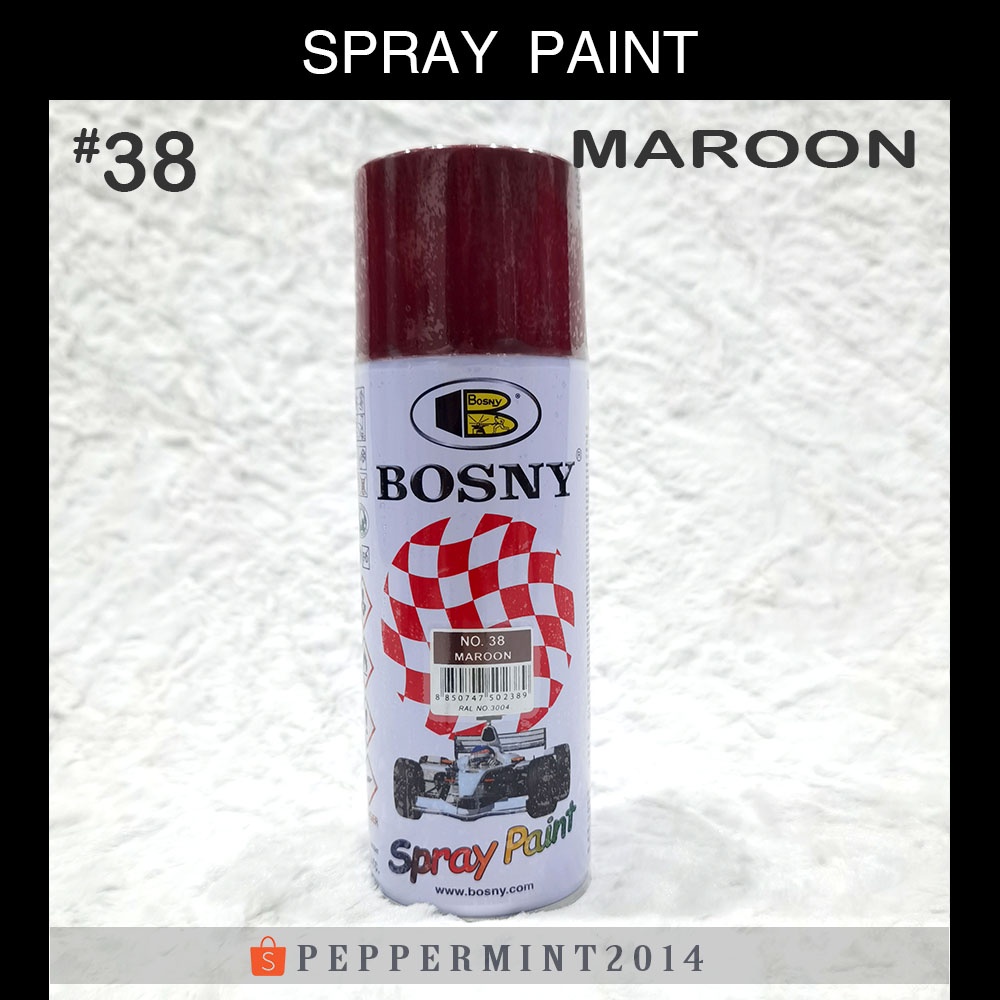 MAROON Wholesale Original Authentic Bosny 100% Pure Acrylic Spray Paint ...