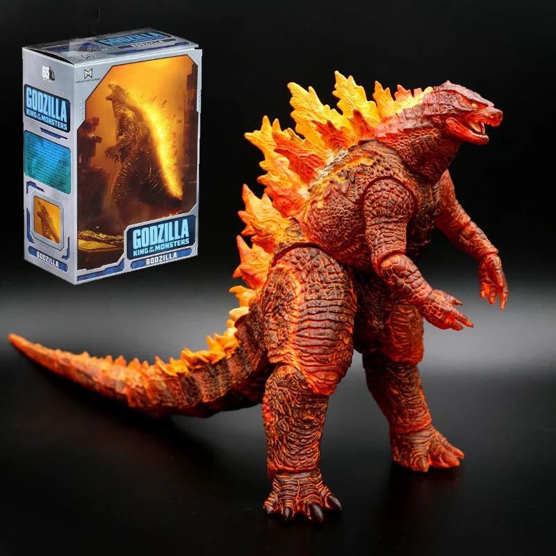 NECA 2019 Godzilla King of the Monsters Fire Burning Godzilla Action ...