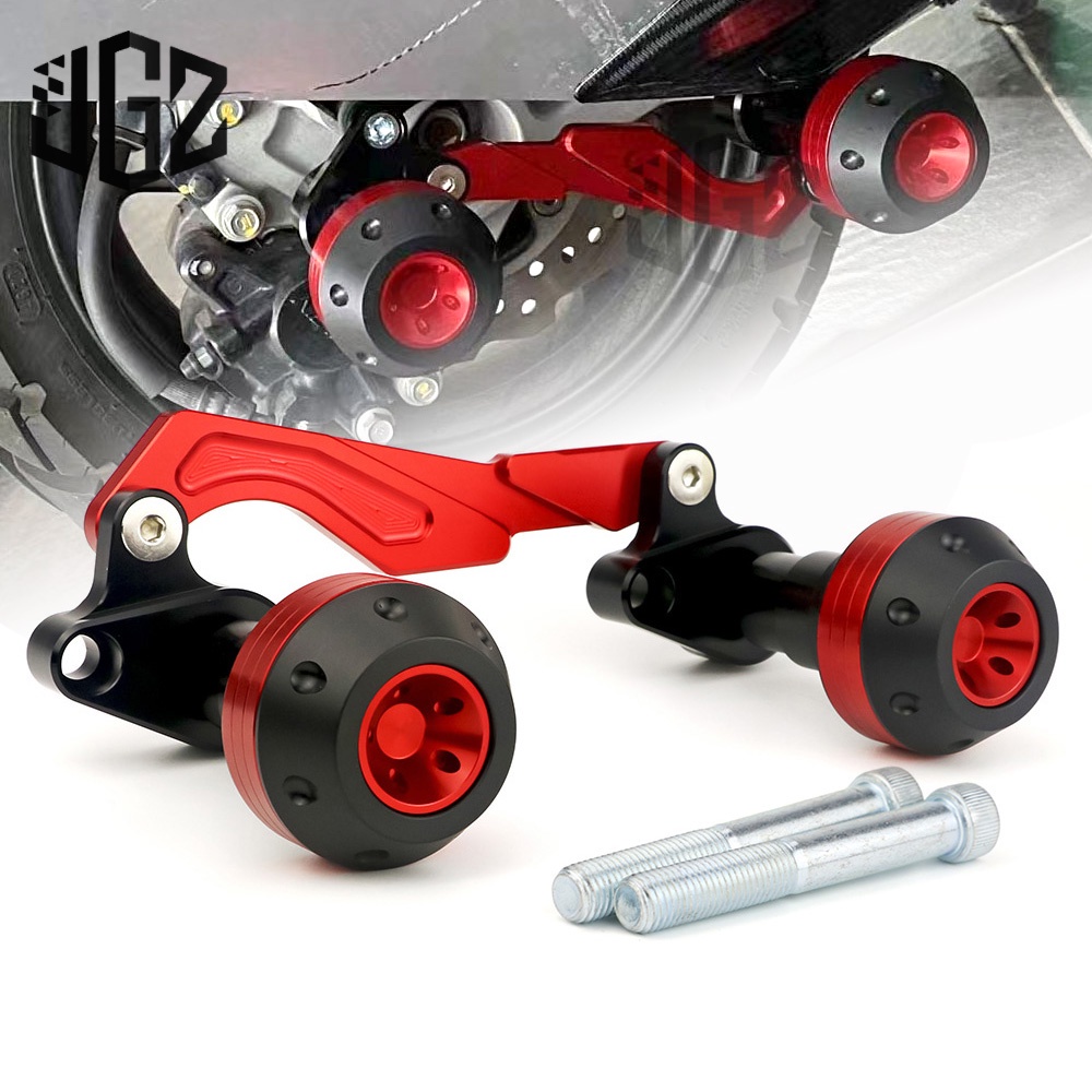 For HONDA ADV ADV150 PCX160 CNC Motorcycle Frame Exhaust Pipe Sliders Anti Crash Protector ...