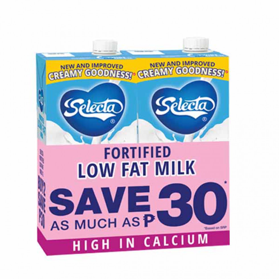 Selecta Lowfat 1Liter Buy 2 Save 30.00 | Shopee Philippines