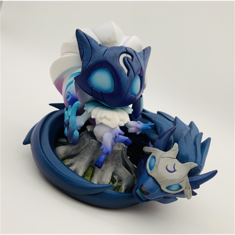 LOL Kindred Figure Eternal Hunters Statue Handmade Present Model ...